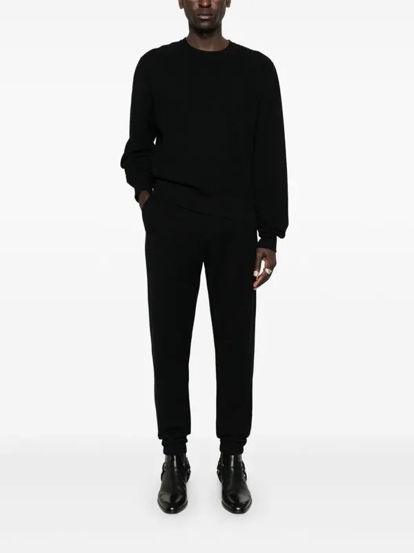 Saint Laurent Cassandre Sweatshirt - Black