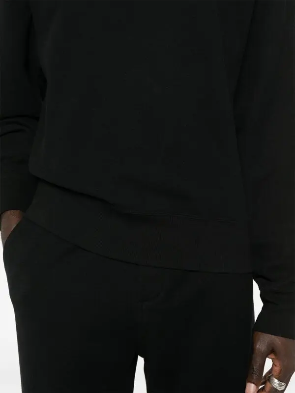 Saint Laurent Cassandre Sweatshirt - Black