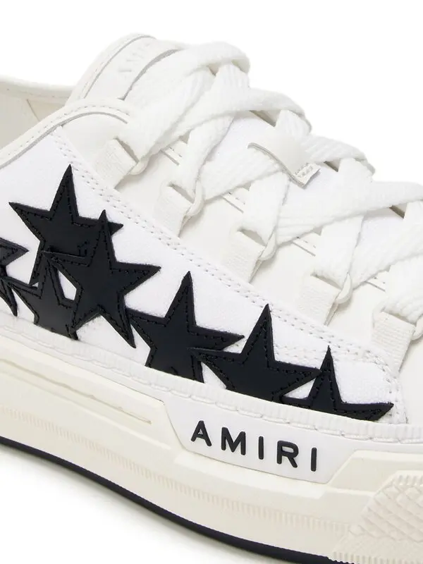 Amiri Stars Court Low Sneakers - White