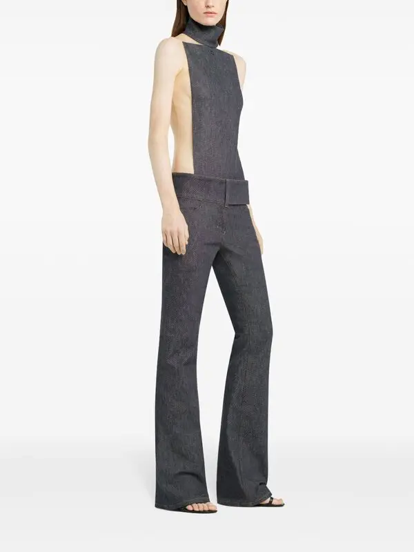 COURREGES Illusion Bodysuit - Grey