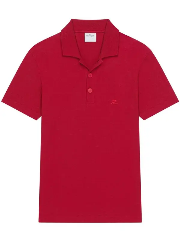 COURREGES Ac Polo Shirt - Red