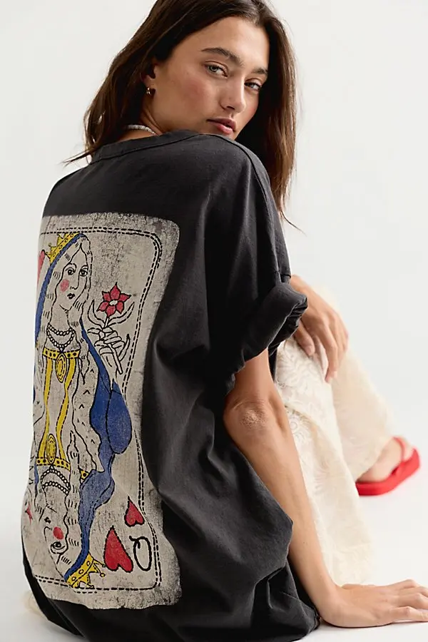 RAGABOND Queen Of Hearts Graphic Tee
