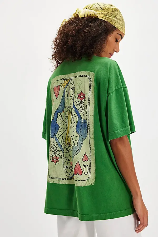 RAGABOND Queen Of Hearts Tee - Green