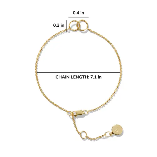 ANA LUISA Interlocking Circles Bracelet