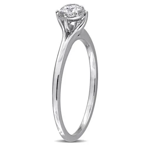 JULIANNA B. 18k Lab-grown Diamond Solitaire Ring