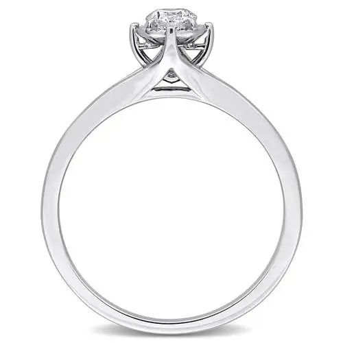 JULIANNA B. 18k Lab-grown Diamond Solitaire Ring