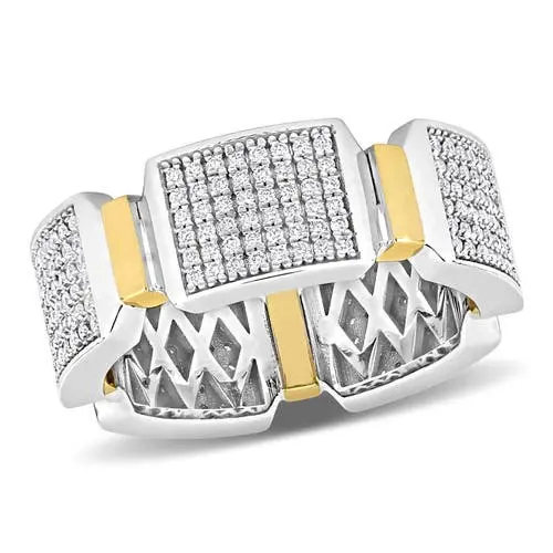 JULIANNA B. 14k Gold Cluster Ring - Diamond