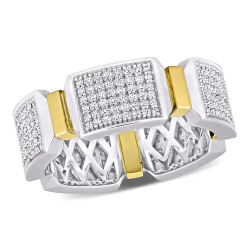 JULIANNA B. 14k Gold Cluster Ring