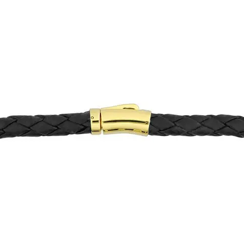 JULIANNA B. 14k & Leather Cord Bracelet