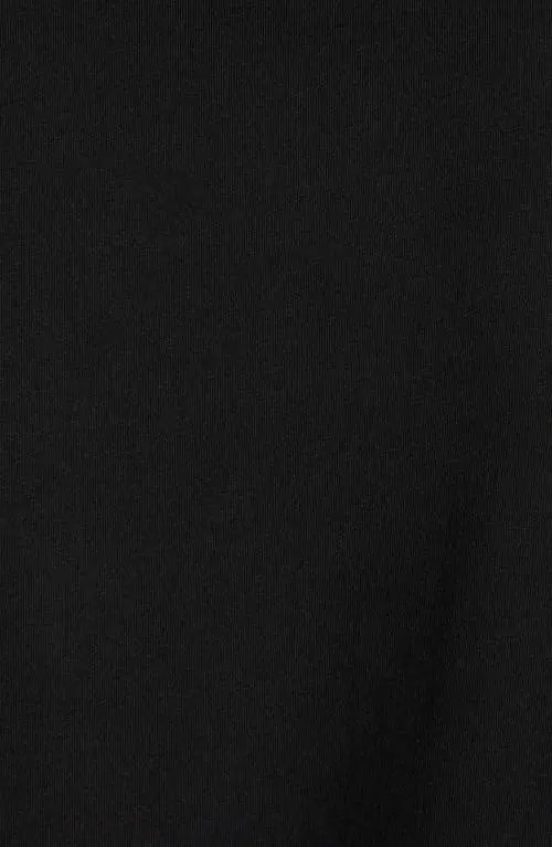 Moncler Logo Patch Cotton T-shirt - Black