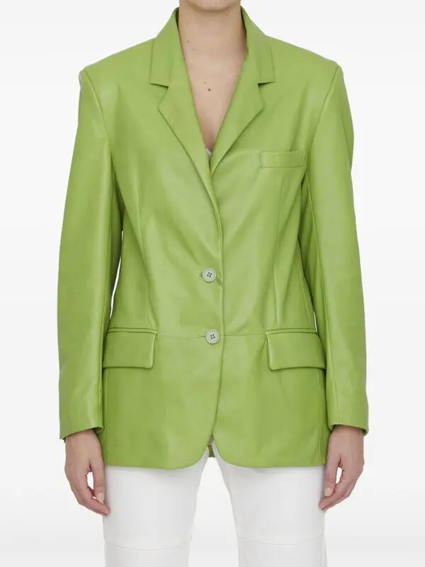 SALVATORE SANTORO Leather Blazer
