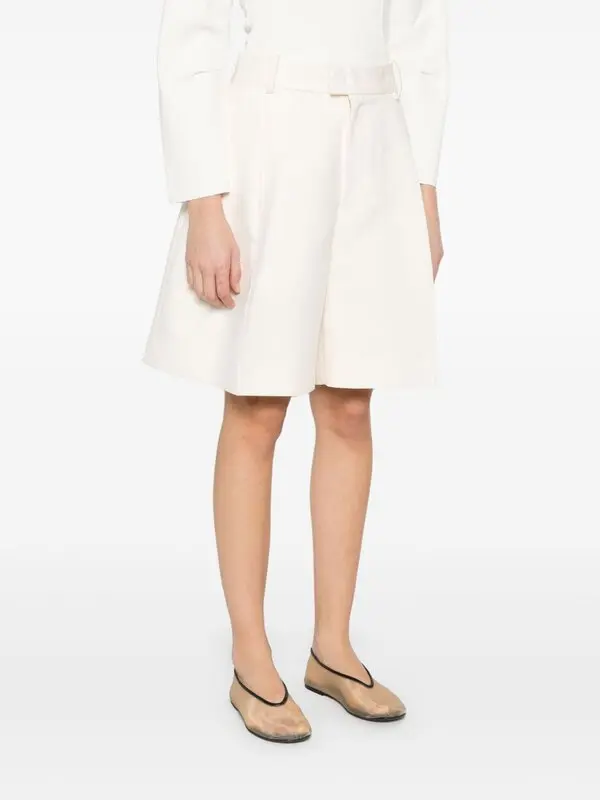 JIL SANDER Tailored Shorts - Neutrals