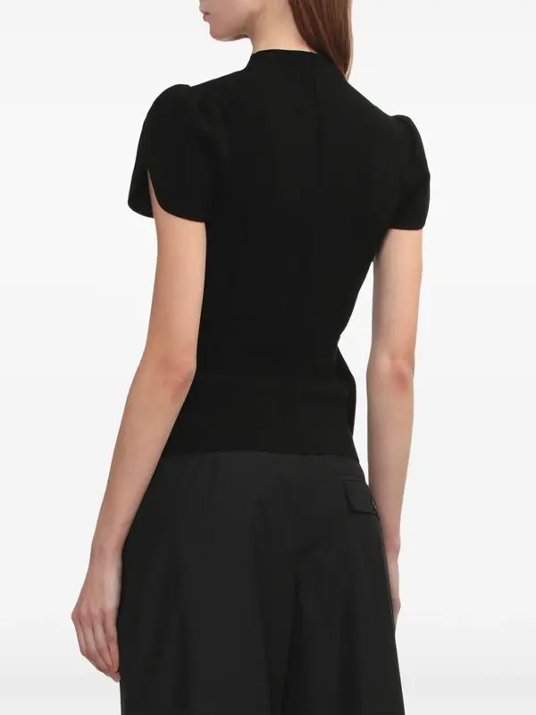 3.1 Phillip Lim Mock-neck Top - Black