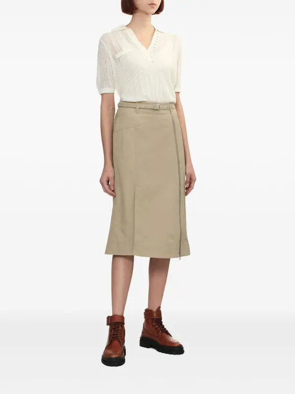 3.1 Phillip Lim A-line Skirt - Brown