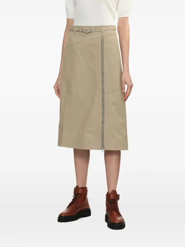 3.1 Phillip Lim A-line Skirt - Brown