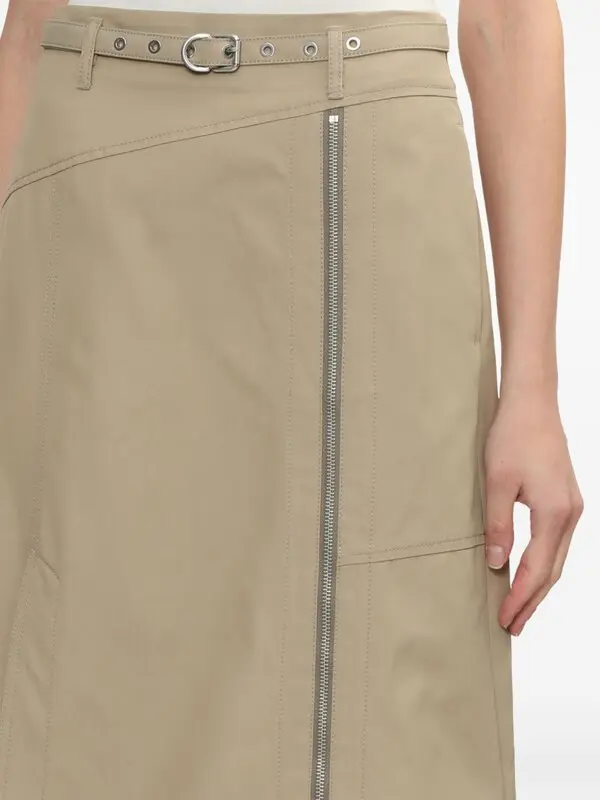3.1 Phillip Lim A-line Skirt - Brown