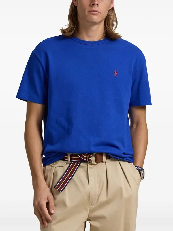 Polo Ralph Lauren Polo Pony-embroidered T-shirt - Blue