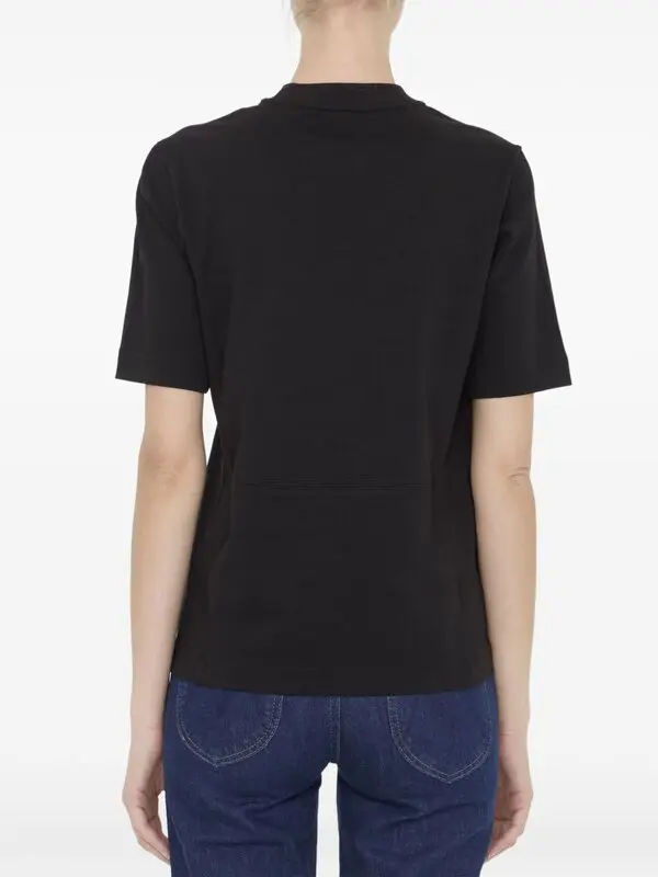 Moncler Cotton T-shirt - Black