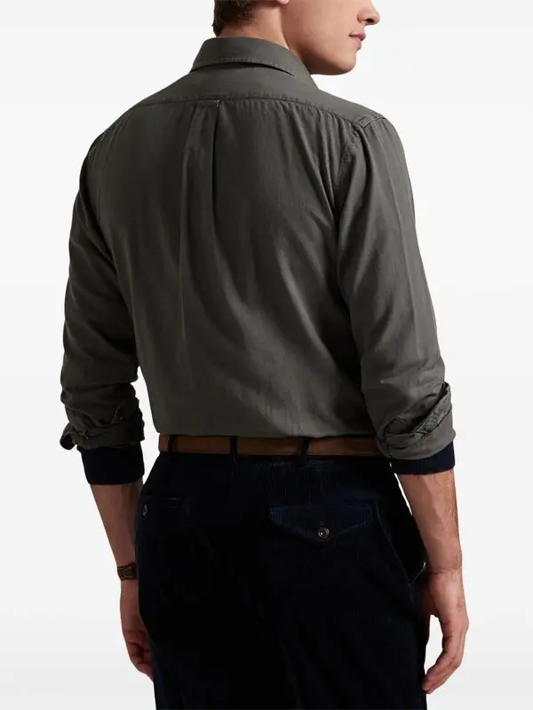 Polo Ralph Lauren Polo Pony-embroidered Shirt - Grey