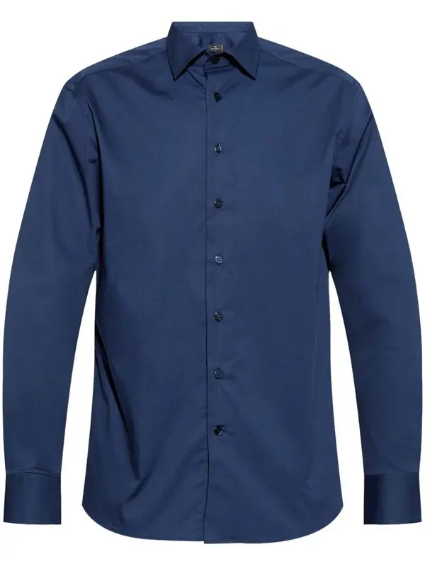 Etro Long Sleeve Shirt - Blue