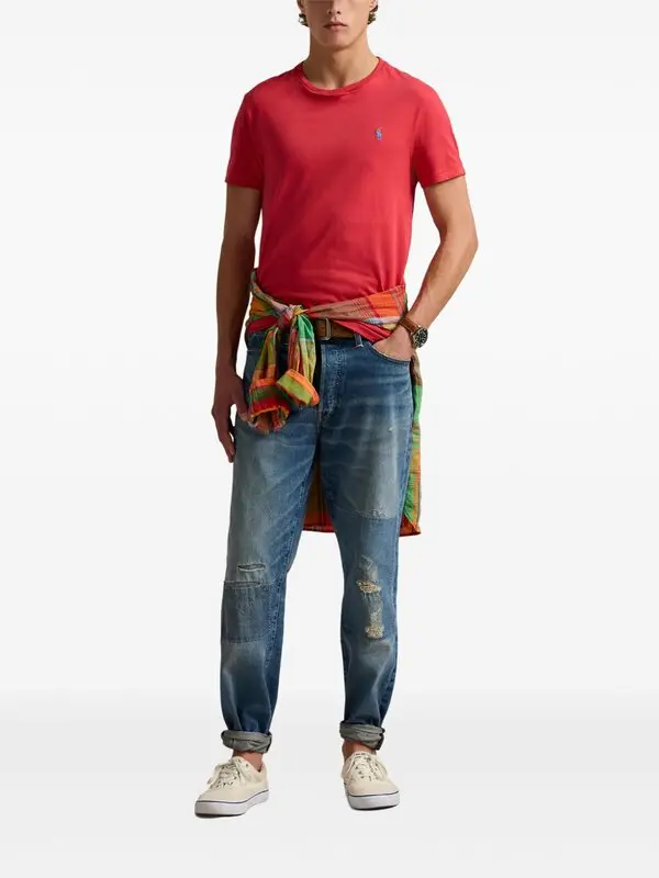 Polo Ralph Lauren Polo Pony-embroidered T-shirt - Red