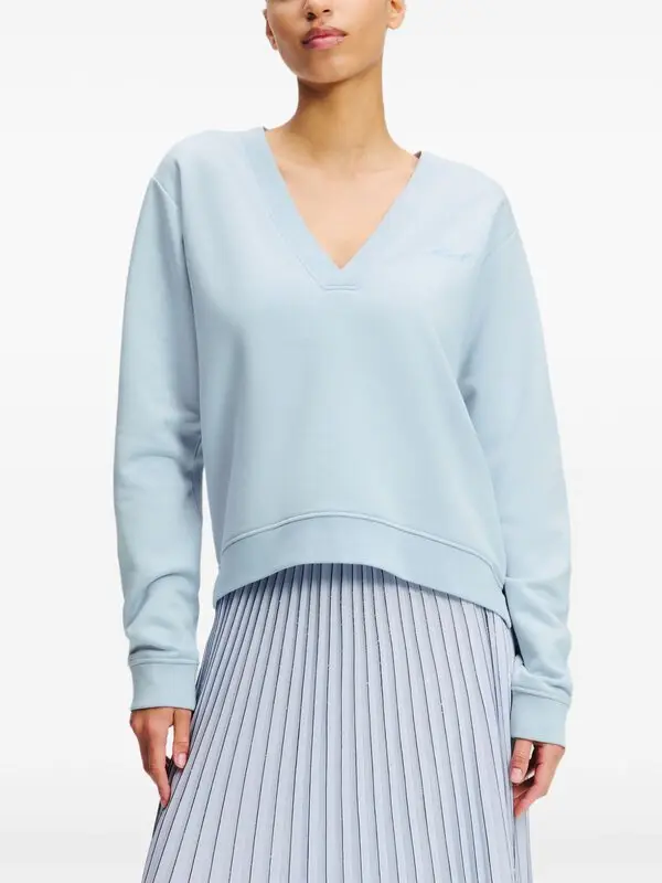 Karl Lagerfeld Logo-embroidered Sweatshirt