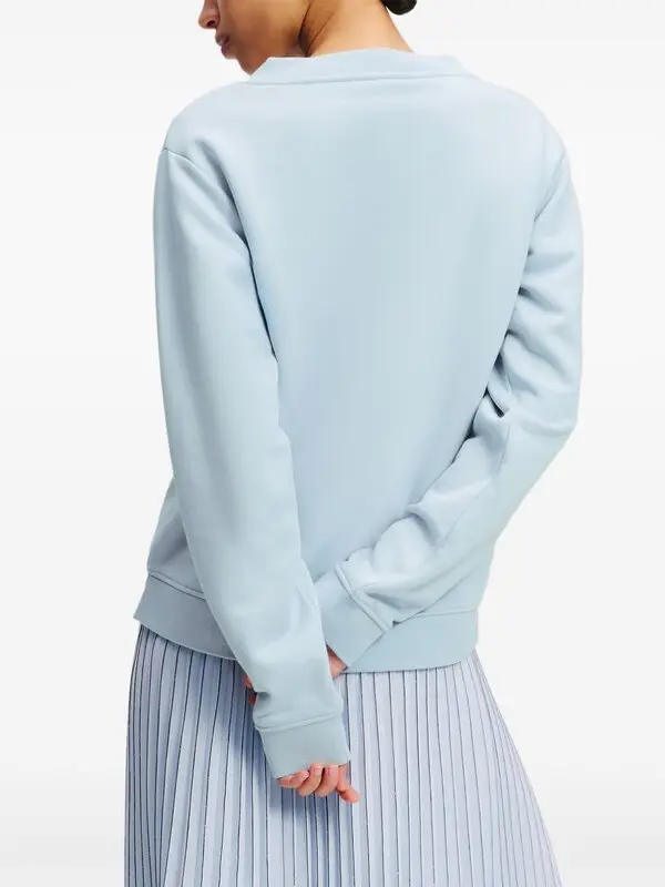 Karl Lagerfeld Logo-embroidered Sweatshirt