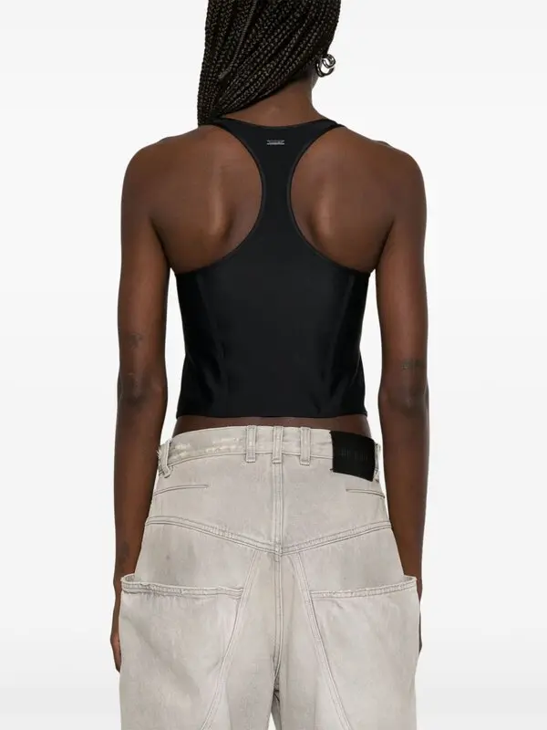 MUGLER Corset Top - Black