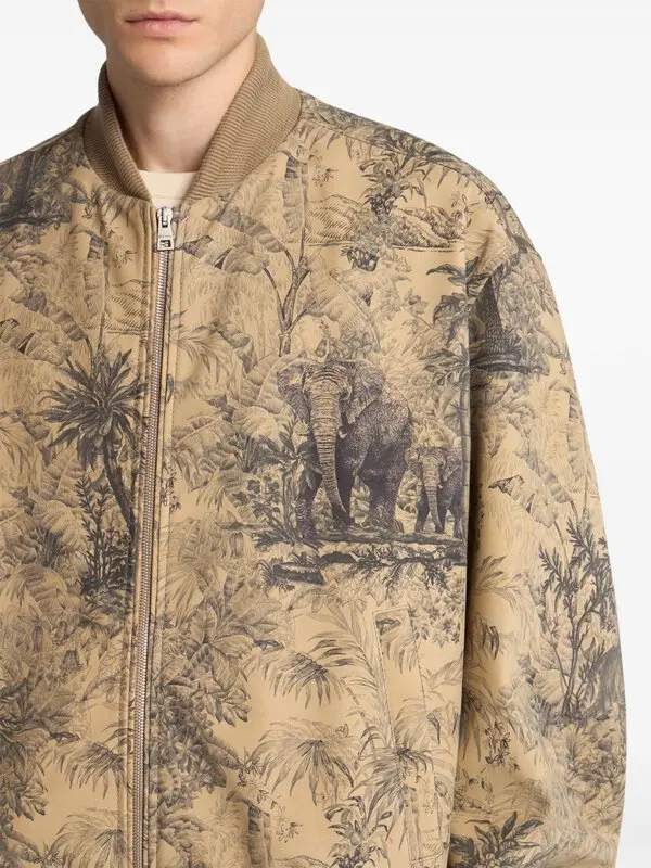 Etro Abstract Print Bomber Jacket