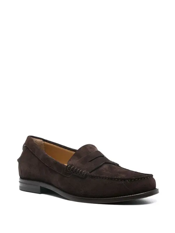 Bally Suede Loafers