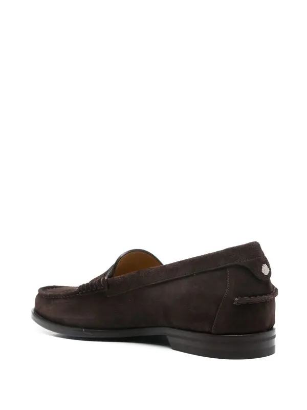 Bally Suede Loafers
