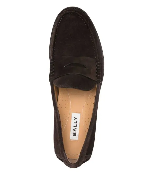 Bally Suede Loafers