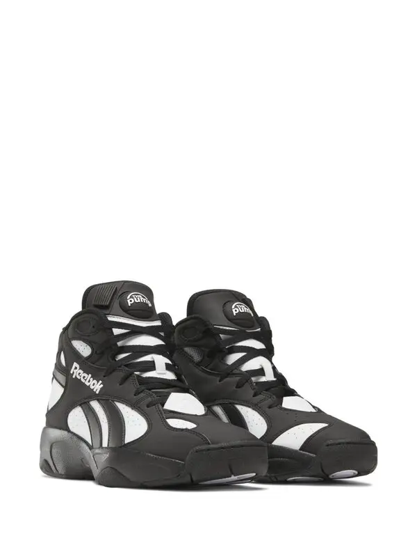REEBOK Pump Vertical High-top Panelled Sneakers - Core Black/white/core Black