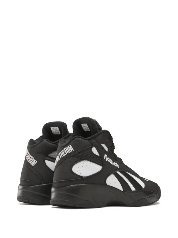 REEBOK Pump Vertical High-top Panelled Sneakers - Core Black/white/core Black