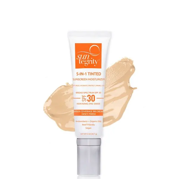 SUNTEGRITY 5 In 1 Moisturizing Face Sunscreen Spf 30 - Light