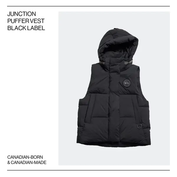 Canada Goose Junction Puffer Vest - Black