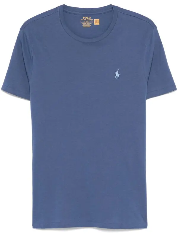 Polo Ralph Lauren Polo Pony-embroidered T-shirt - Blue