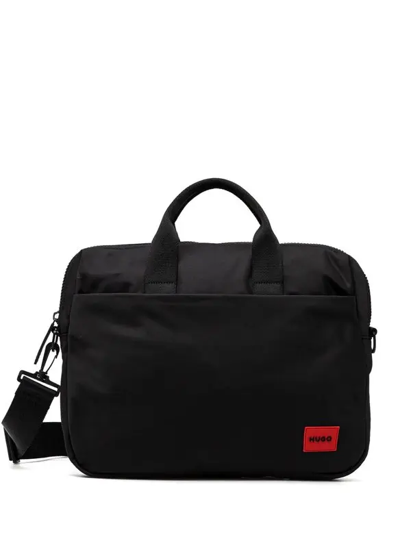 Hugo Logo Patch Laptop Case