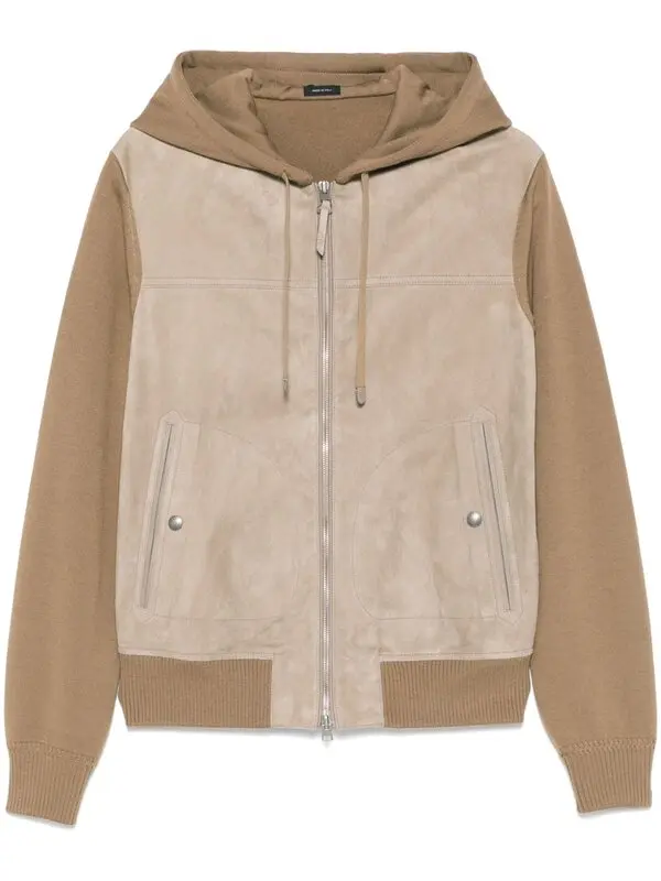 TOM FORD Suede Bomber Jacket