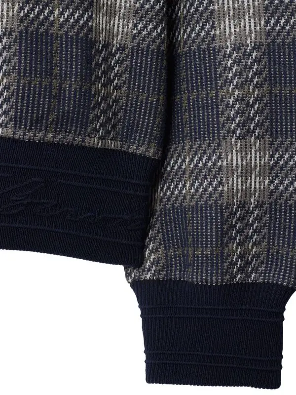 Burberry Checked Sweater