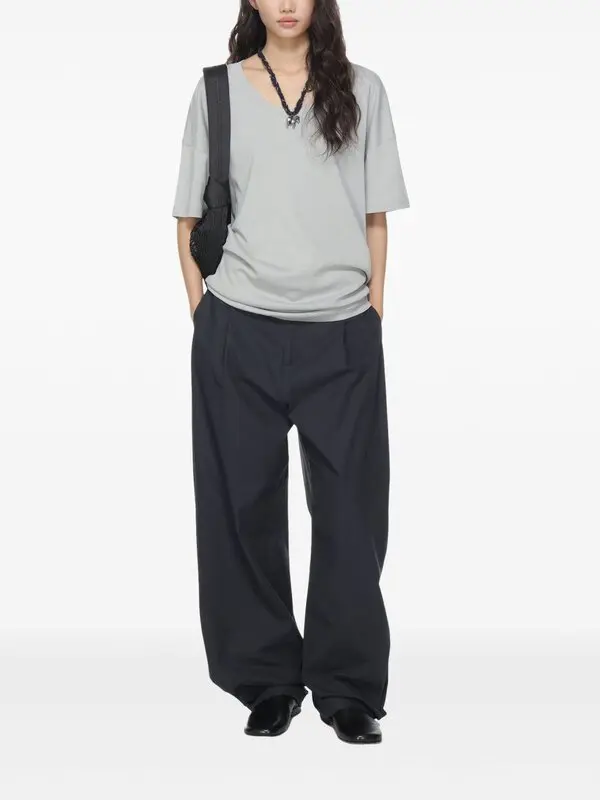 LEMAIRE Cotton T-shirt - Grey