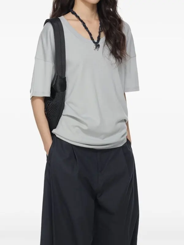 LEMAIRE Cotton T-shirt - Grey