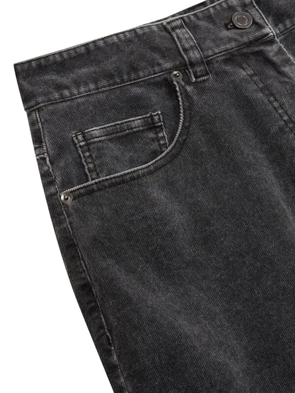 STUDIO TOMBOY Corduroy Wide-leg Trousers