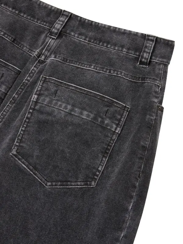STUDIO TOMBOY Corduroy Wide-leg Trousers