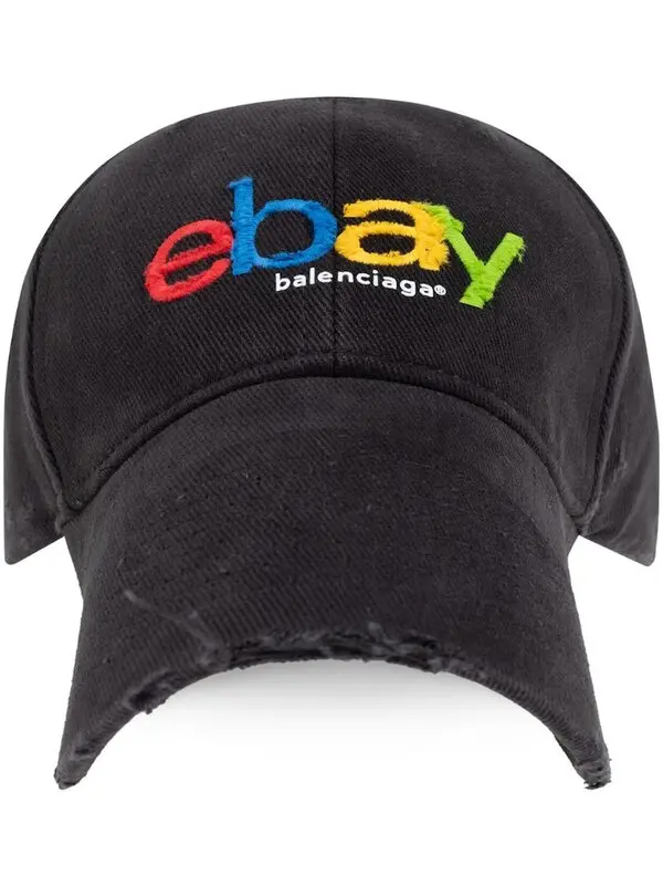 Balenciaga Ebay Cap - Black