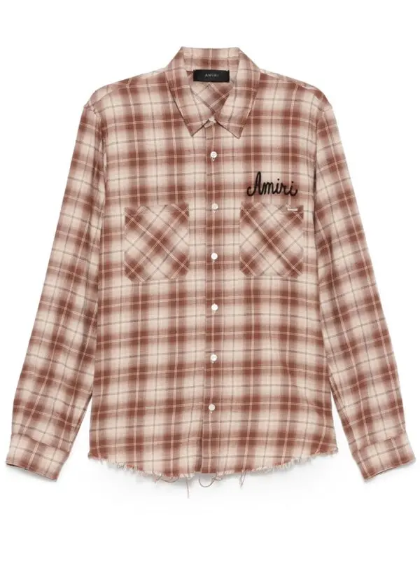 Amiri Shotgun Flannel Shirt