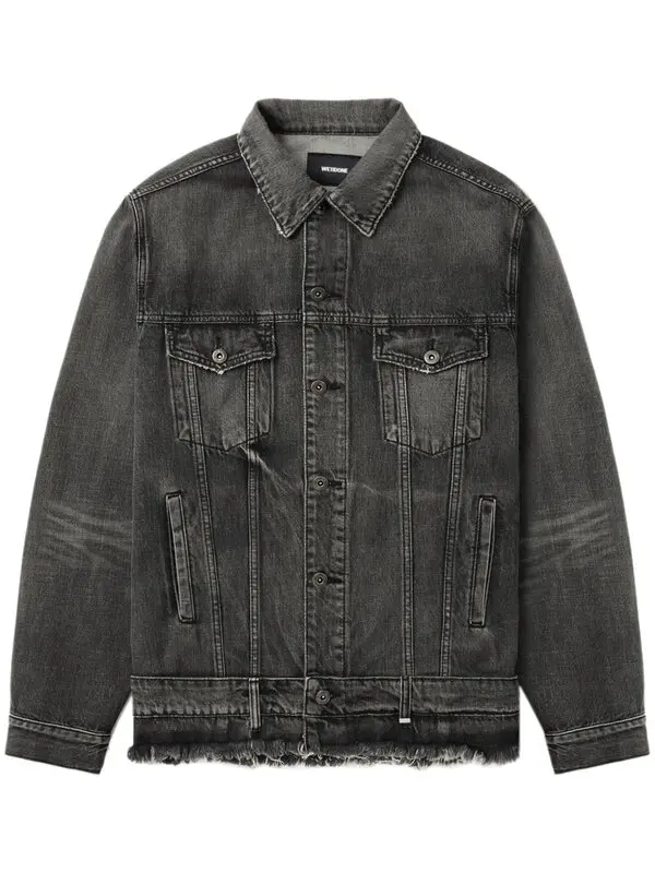 We11Done Belted Denim Jacket