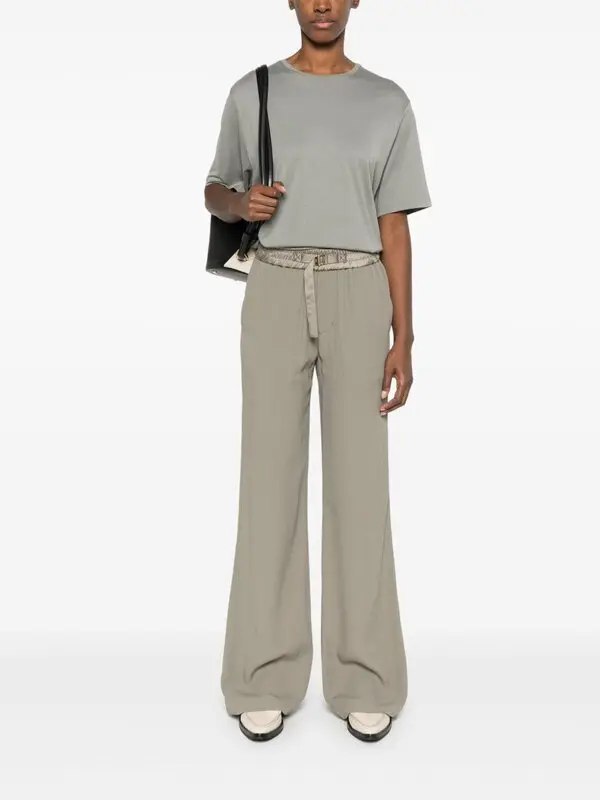 Ami Drawstring Palazzo Pants