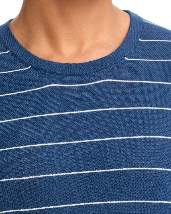 Peter Millar Hastings Striped Silk Sweater