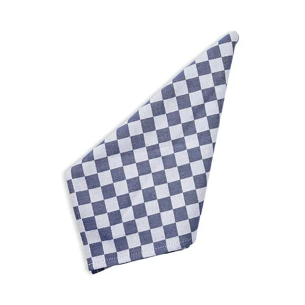 MACKENZIE-CHILDS Navy Check Napkin, Set Of 4 - No Color